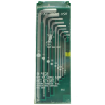 9PCS EXTRA LONG ARM BALL POINT ALLEN WRENCH SET - STC sk-s tools corp.