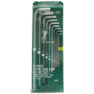 9PCS EXTRA LONG ARM BALL POINT ALLEN WRENCH SET - STC sk-s tools corp.