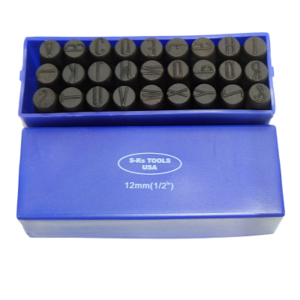 Steel Letter Punch Set 12mm (1/2″) – STC sk-s tools corp.